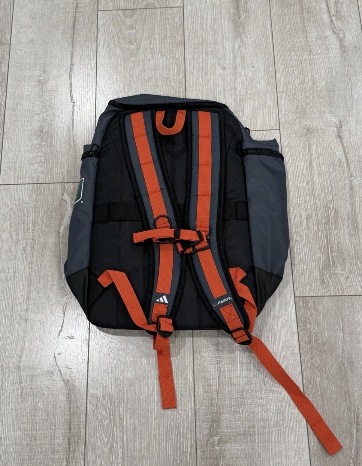 Adidas Miami Hurricanes Football Team Issued 5 Star Team 2 Grey ...