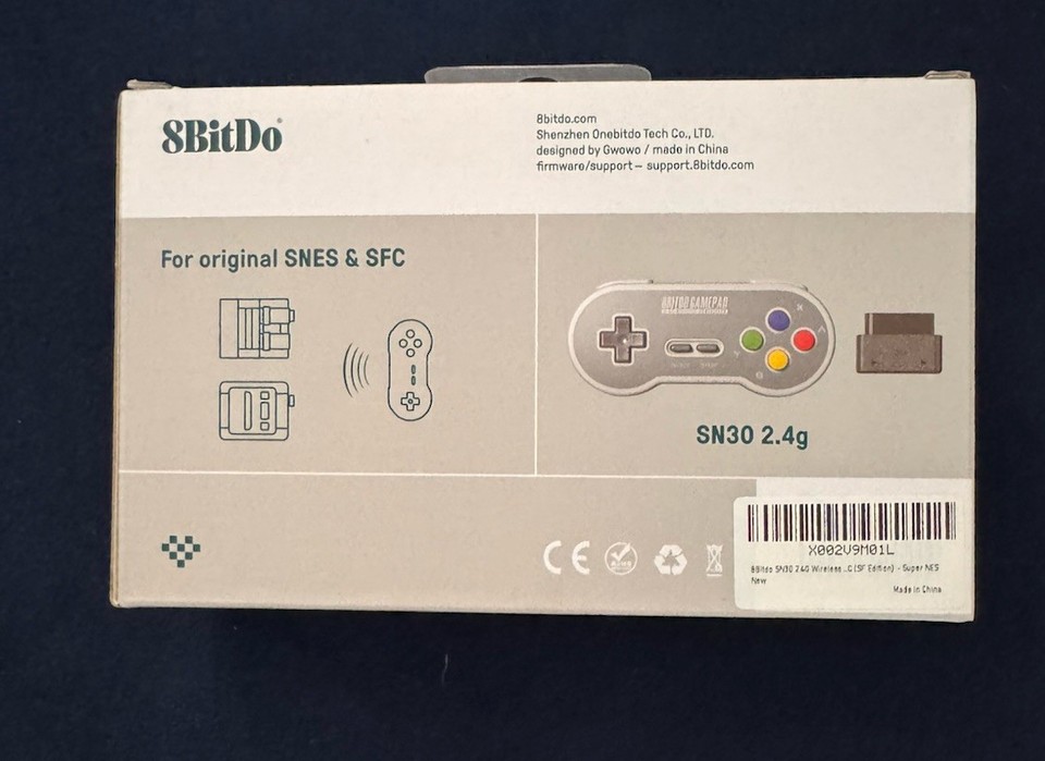 8Bitdo SN30 2.4G Wirelesss Gamepad for Original SNES / SFC RARE 6922621501244| eBay