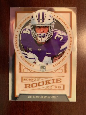 2019 Panini Legacy Alex Barnes Rookie Prizm Parallel | eBay