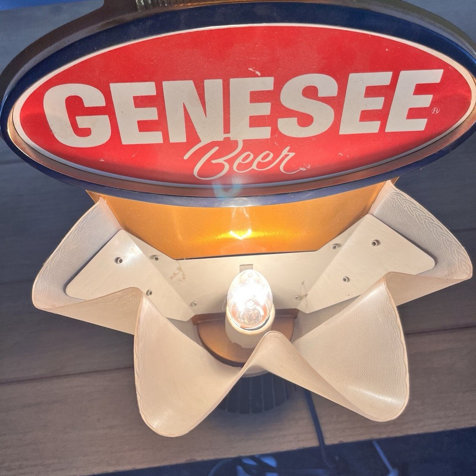 Vintage Genesee Beer Light Sign - Works 17”x11” | eBay