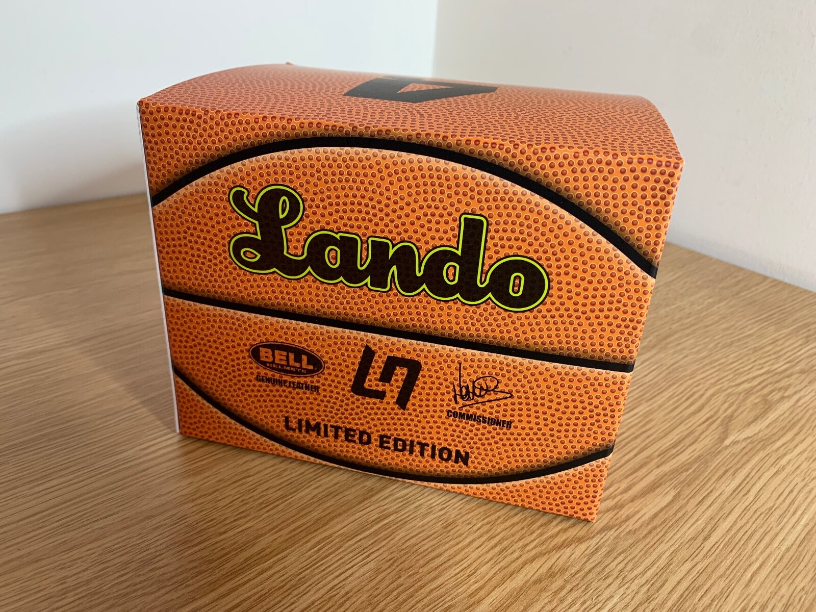 Lando Norris 1:2 Scale Mini HelmetMiami 2022 Basketball Helmet Replica ...