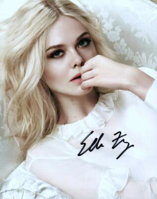 Elle Fanning signed 8x10 Photo Picture autographed VERY NICE + COA | eBay