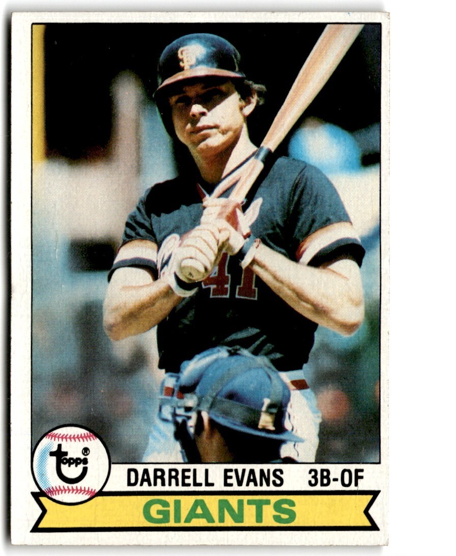 1979 Topps Darrell Evans San Francisco Giants #410 | eBay
