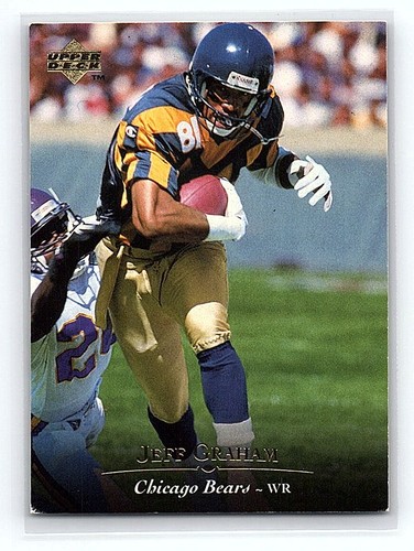 1995 Upper Deck Jeff Graham Chicago Bears #37 | eBay