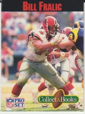 Bill Fralic, 1990 Pro Set NFL Collect-A-Books, Atlanta Falcons | eBay