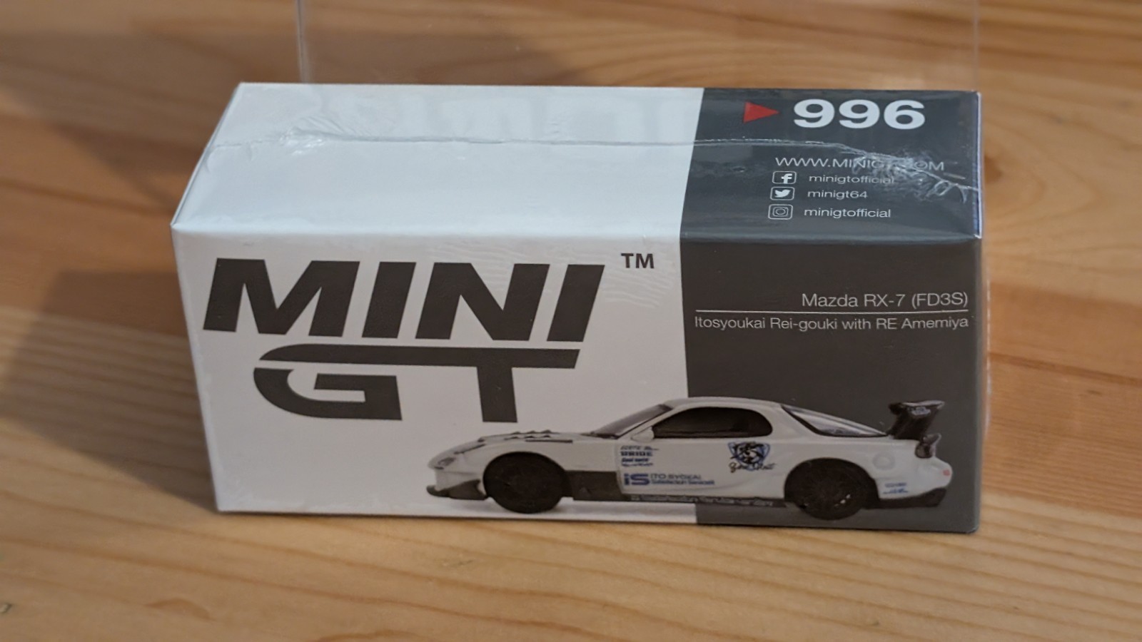 Mini GT Mazda RX-7 (FD3S) Itosyoukai Rei-gouki Re Amemiya 1/64 Scale ...