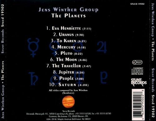 JENS WINTHER GROUP/JENS WINTHER - THE PLANETS NEW CD | eBay