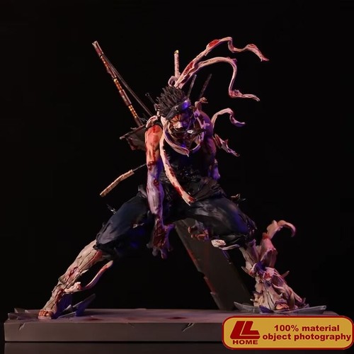 Anime Ninja Momochi Zabuza Sword Injury bleeding Figure Statue Toy Gift ...