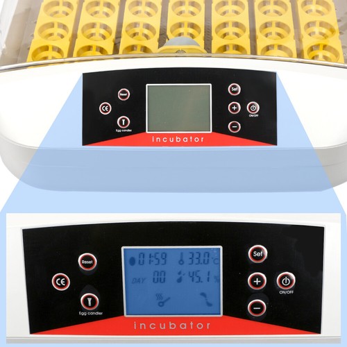 56 Egg Incubator Automatic Digital LED Turning Chicken Duck Quail ...