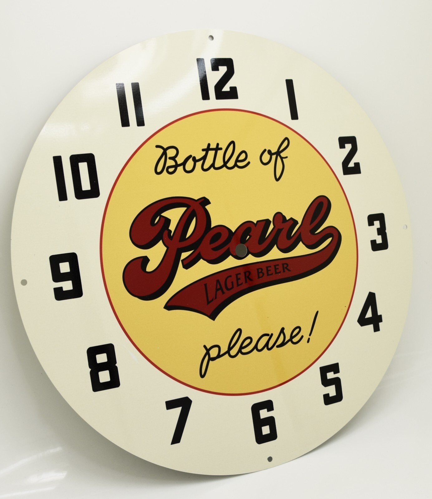 Pearl Beer (1938 - 1942) clock face for NPI neon clock dial | eBay