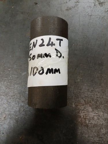 en24t round bar 50mm Dia. 100mm Long | eBay UK