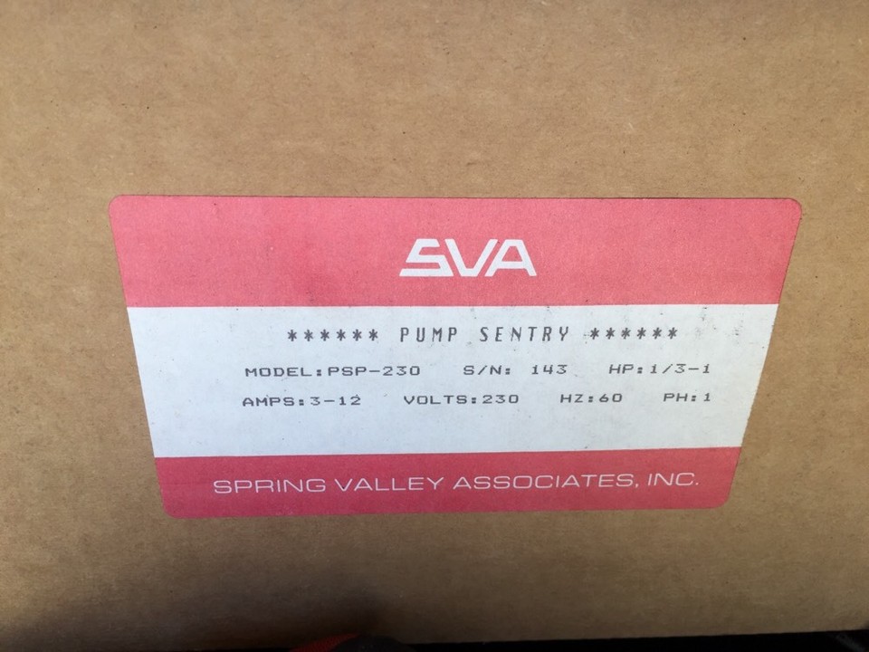 SENTRY Pump PSP-230 Submersible Well Pump Capacitor Control Box 230V 3 ...