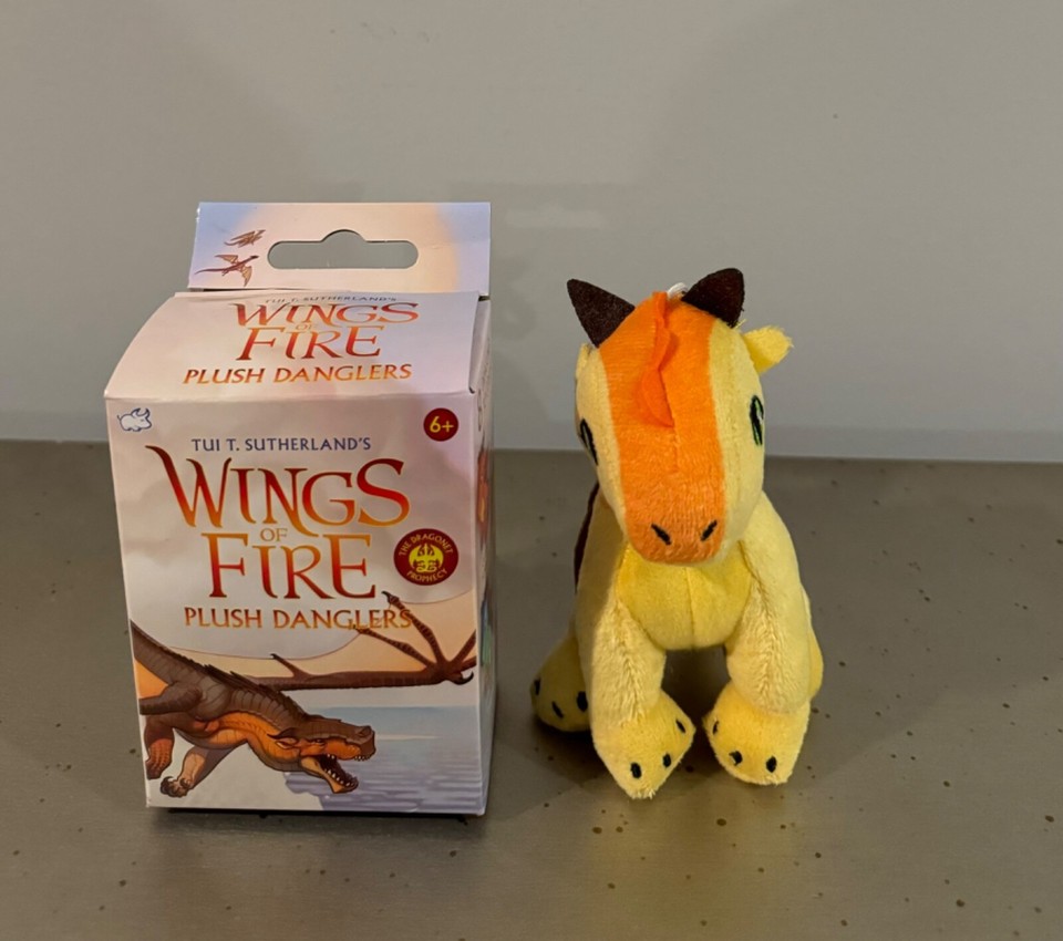 Wings of Fire Plush Bag Clip Danglers Choose Your Favorite READ! | eBay