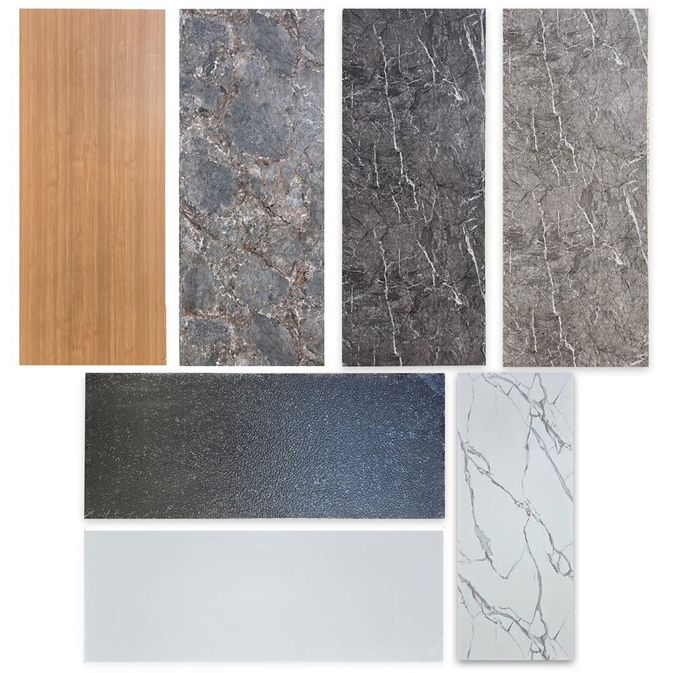 Solid Wood Waterproof Decorative T & G Wall Panels Shower Kitchen Media ...