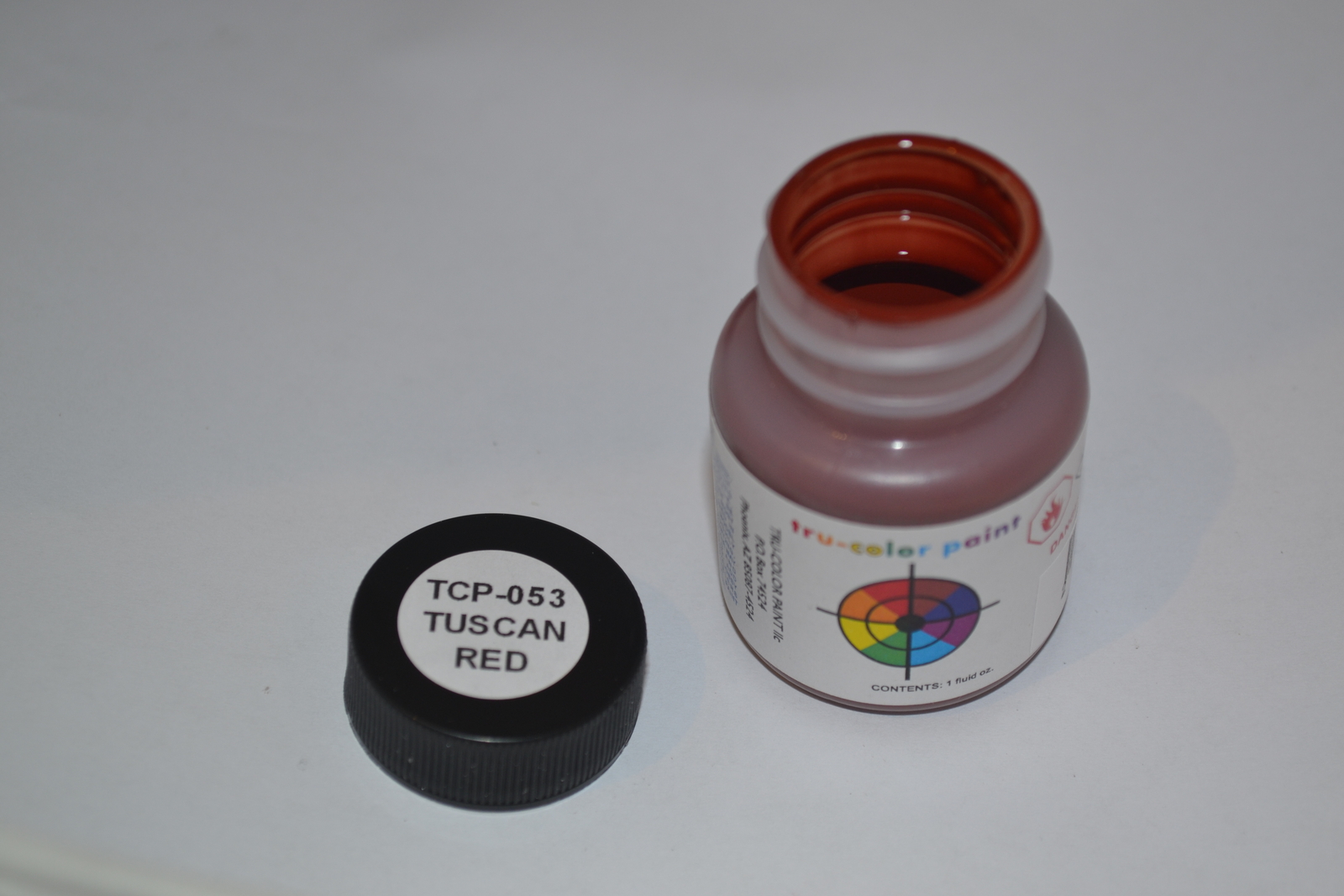 Tru-Color Paint TCP-53 For Airbrush, Tuscan Red, 1oz | eBay