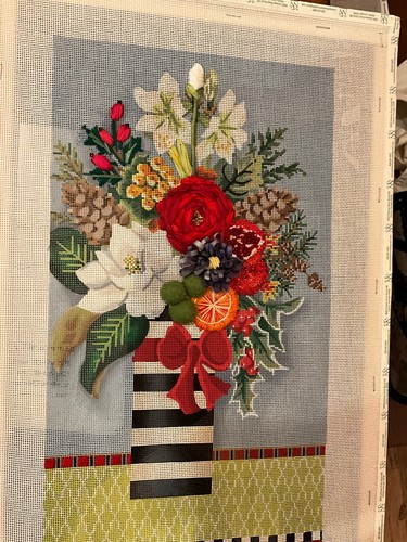 handpainted needlepoint canvas kelly clark | eBay