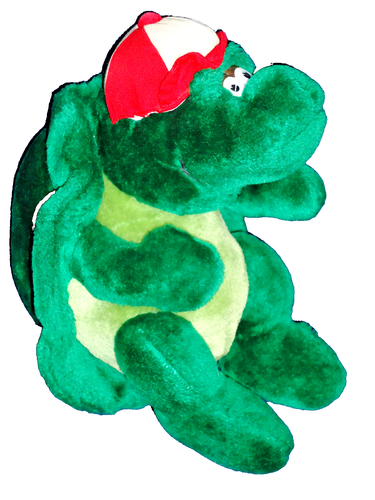 Vintage "SNAPPY" TURTLE w/HAT 12" stuffed RUSS plush | eBay