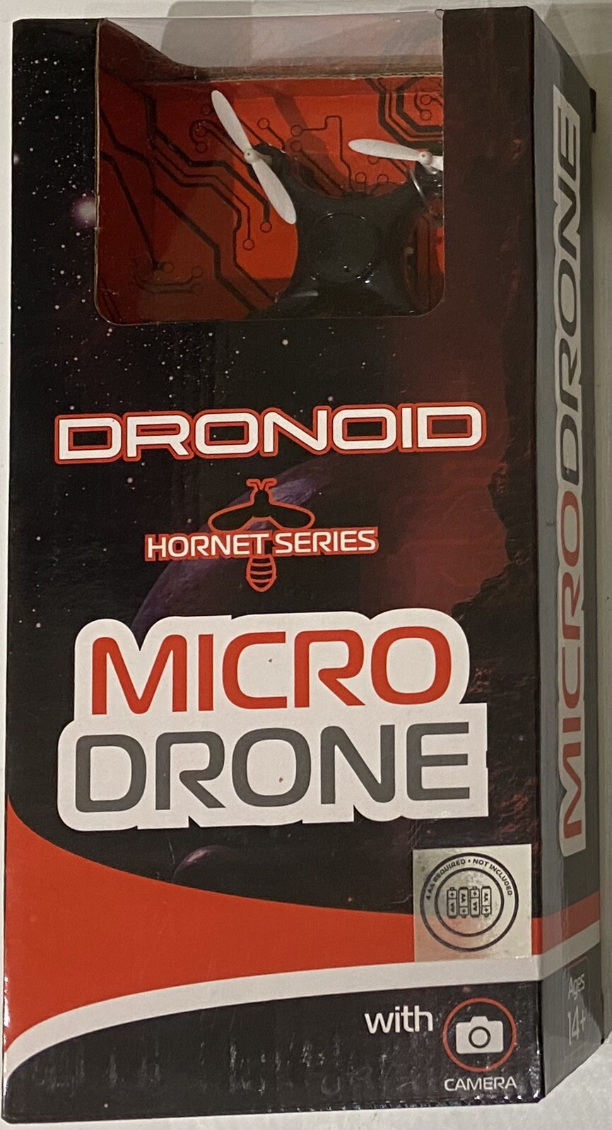 New Dronoid Micro Drone With Camera Hornet Series Dual Remote & Case Black TZUMI | eBay