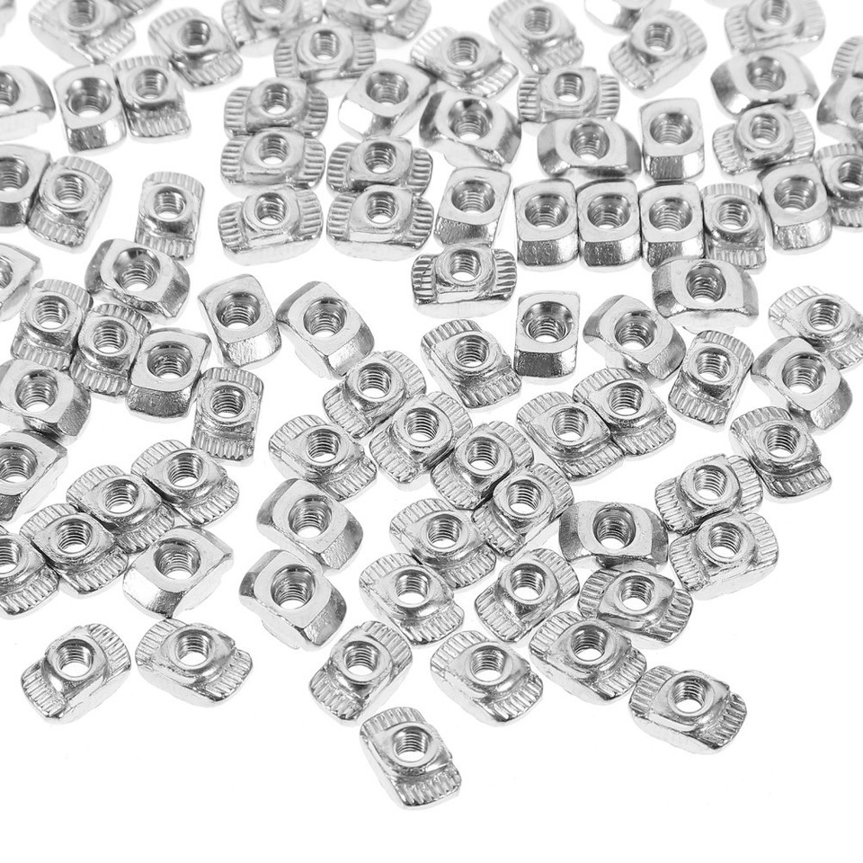 100pcs Extrusions European Aluminions Slim-Nut Slimt-Nut (M3X10x6) T ...