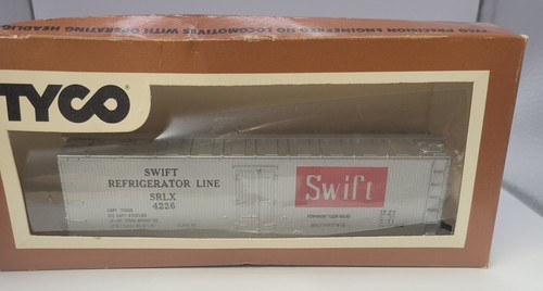 VTG Tyco HO Train Set Swift Box Car | eBay
