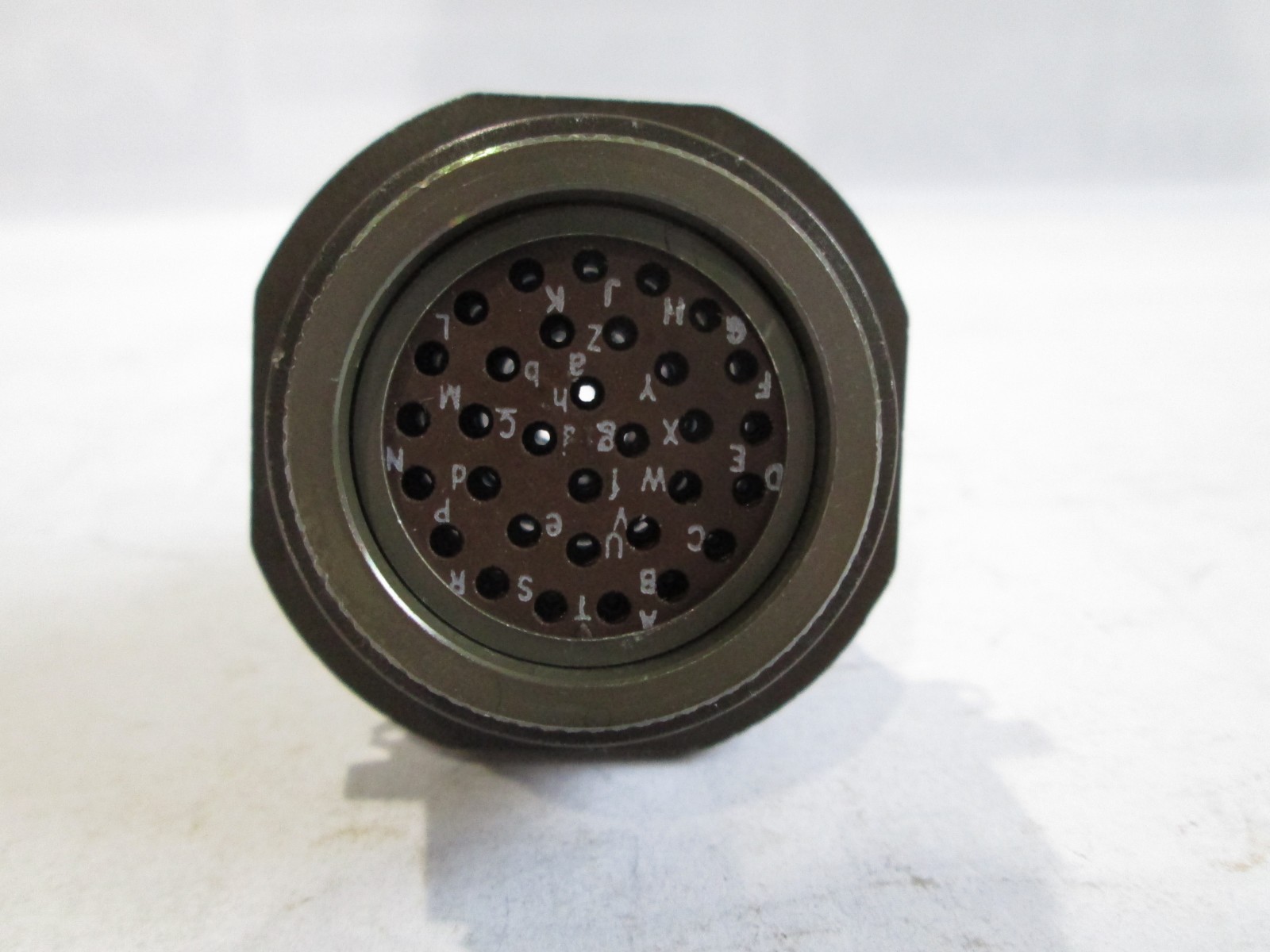 AIRCRAFT ELECTRICAL Burndy Connector W/ PINS P/N MS3124E18-32P New | eBay
