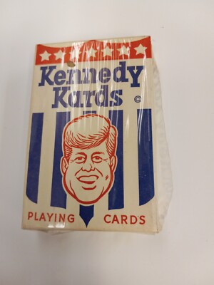 Vintage 1963 John F Kennedy - Kennedy Kards Playing Cards NEW ...