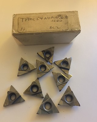 Metcut (?) Carbide Inserts -TPMC54 NGR 125W SC2 - Qty. 9- NEW | eBay