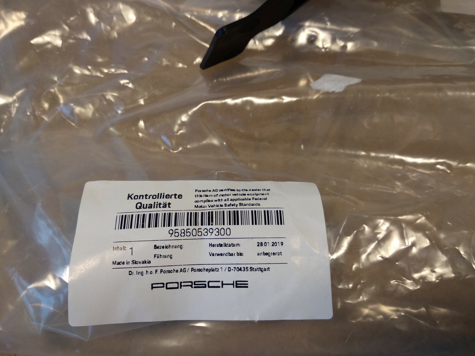 Genuine+Porsche+Cayenne+958+Guide+Bumper+Rear+Left+95850539300 for sale ...