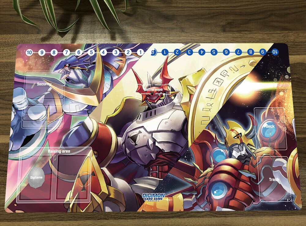 Digimon Card Game New Mlikemat DTCG Playmat Digimon Angewomon Yagami ...
