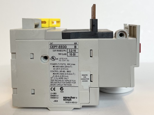 CEP7 Sprecher schuh CEP7-EEDD 3.2-16A Overload Relay CA7-30 -37 -43 ...