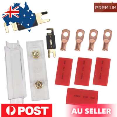 Car Stereo Audio Inline ANL Fuse Holder with 200A 300 Amp ANL Fuses Kit ...