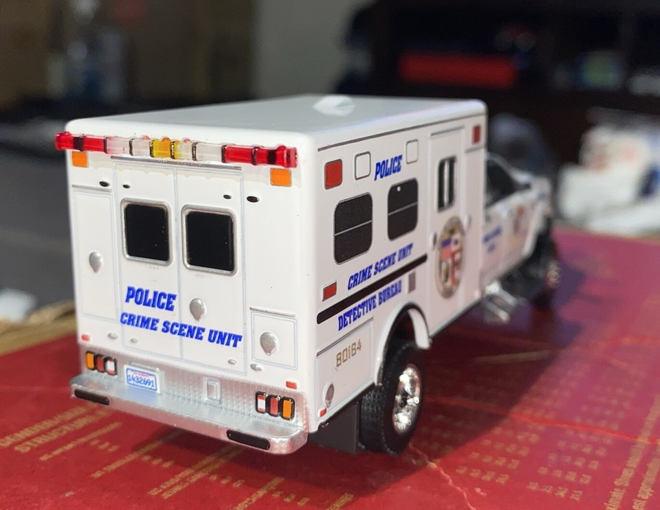 Kitbash 1/64 1-1 Custom WALK IN RESCUE Los Angeles Police Department ...