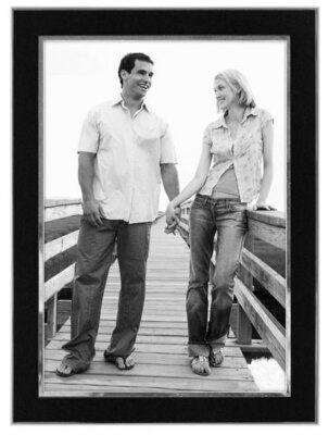 Malden Black 8x10 Sleek Metal Frame | eBay