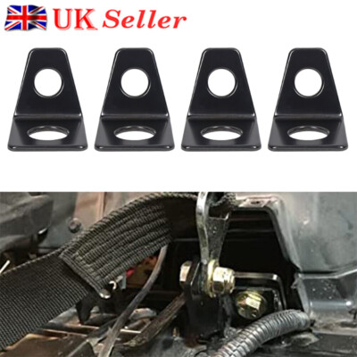 L-Bracket Hardware Kit Safety Belt Mounting 90 Degree Angle Brackets ...