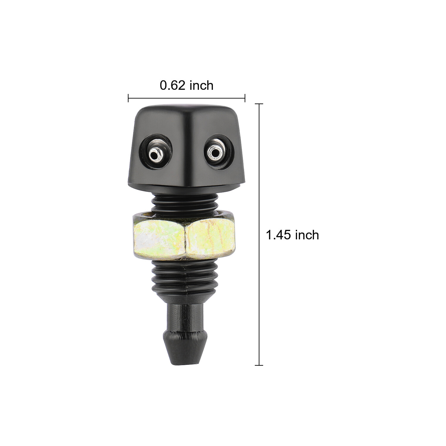 Universal Window Windshield Wiper Nozzle Sprayer Washer Spray Nozzle ...