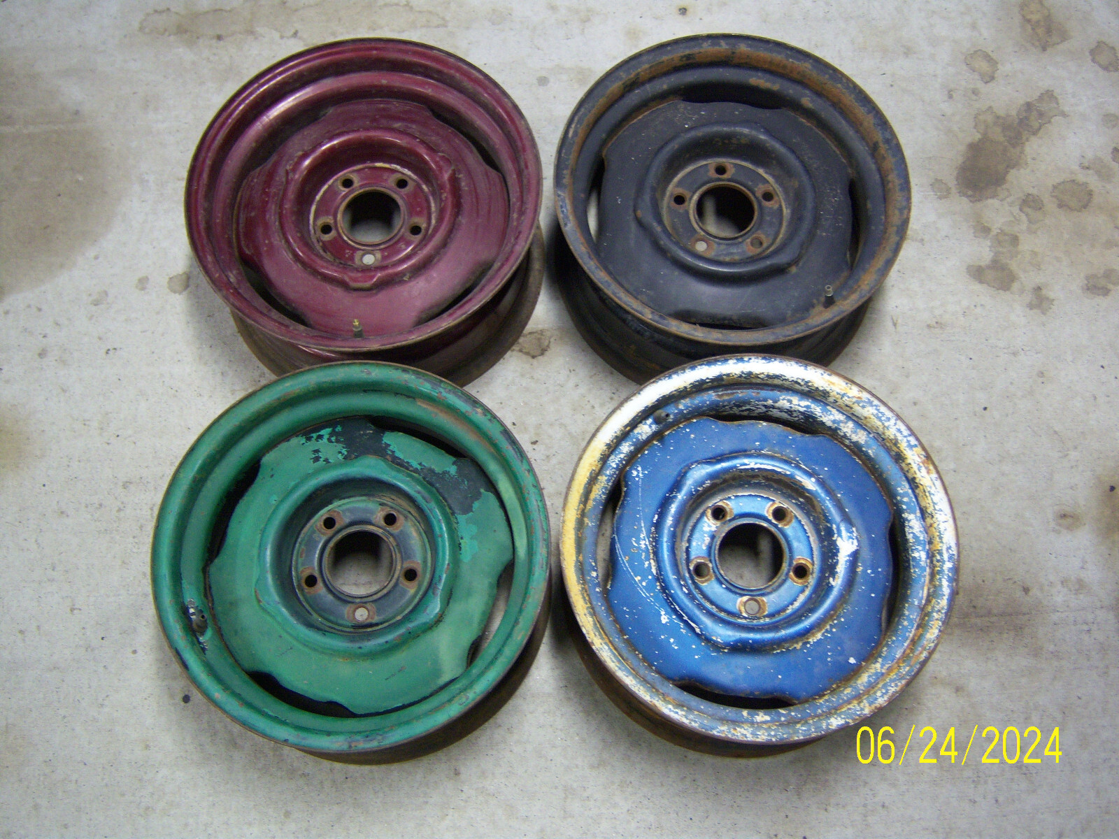 1970-1972 71 70 69 Dodge Plymouth Cuda Demon Roadrunner Mopar 15" Steel ...