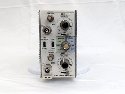 Tektronix 7A26 Dual Trace Amplifier for 7000 Series Oscilloscope | eBay