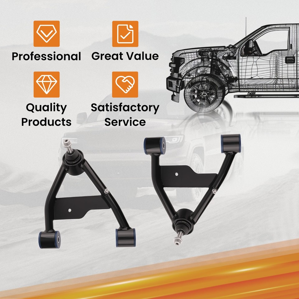 Front Upper Control Arm Ball Joint 2-4" Lift For Chevy S10 GMC S15 1982 ...