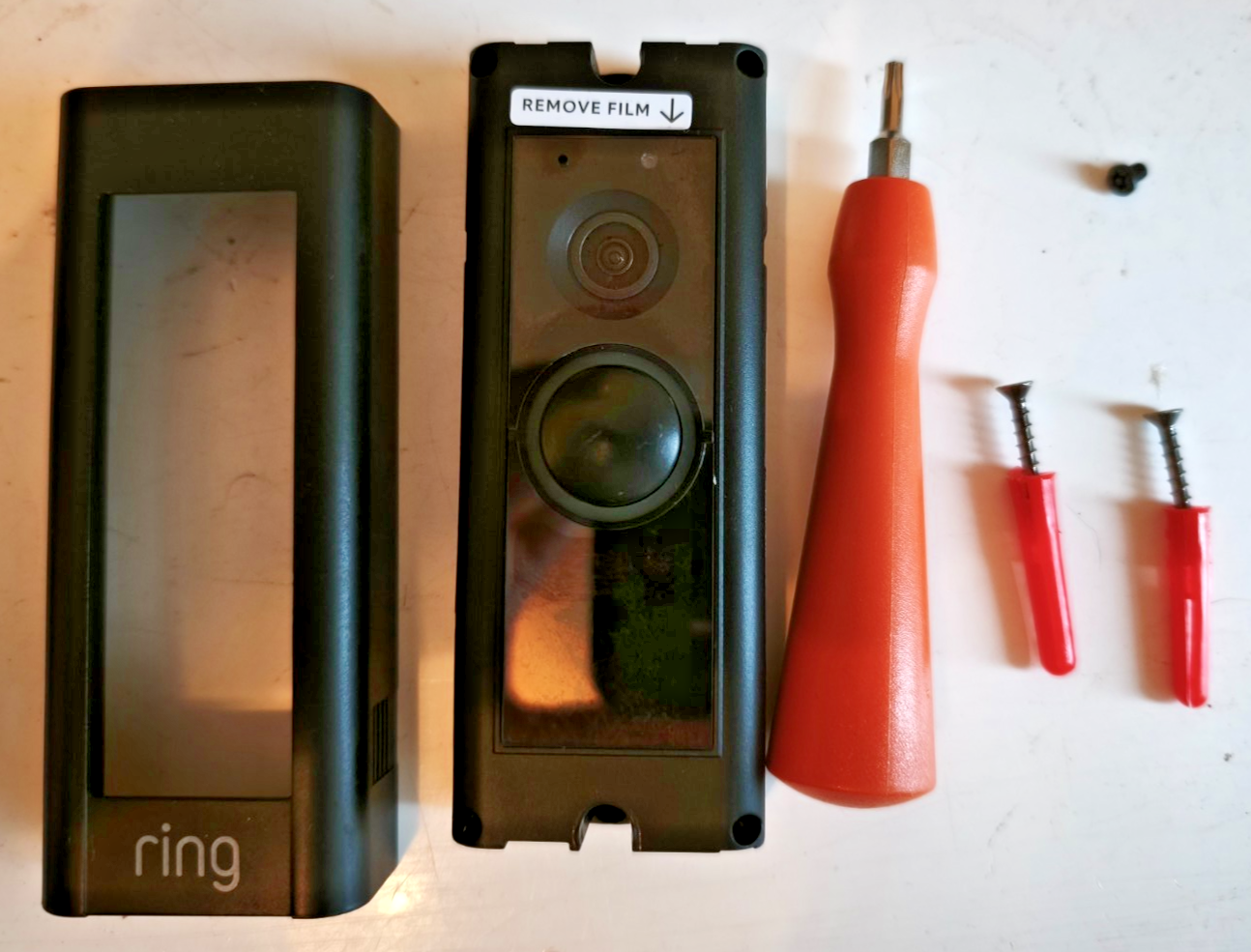 Ring Video Doorbell Pro Wired, 1080P HD Video, Two-Way Talk, Wi-Fi ...