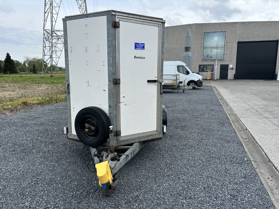 Ifor Williams BV125G 12ft Box Trailer | eBay UK