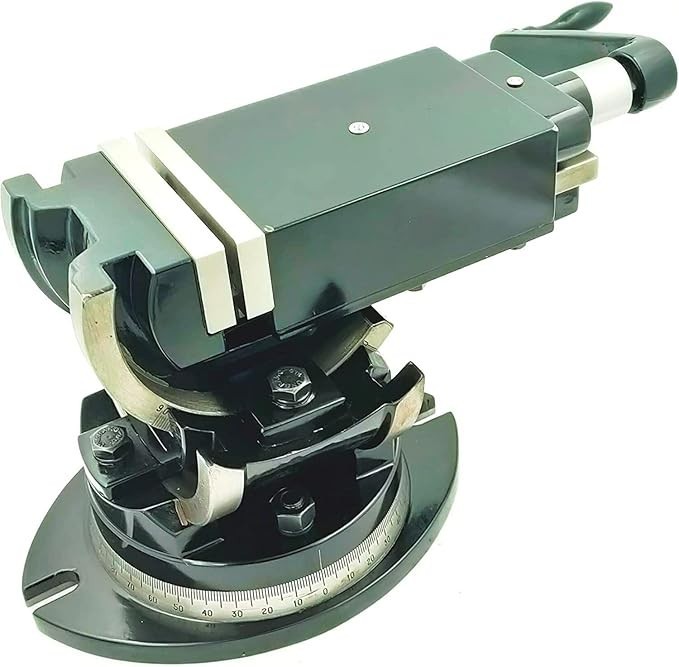 Precision Milling Vise Vice Swivel & Angle Tilting 3 way | eBay