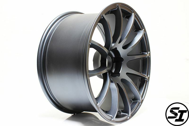 ROTA WHEELS PWR 19X9.5 +15 19X10 +15 5X114.3 GUNMETAL GRAY FOR NISSAN ...