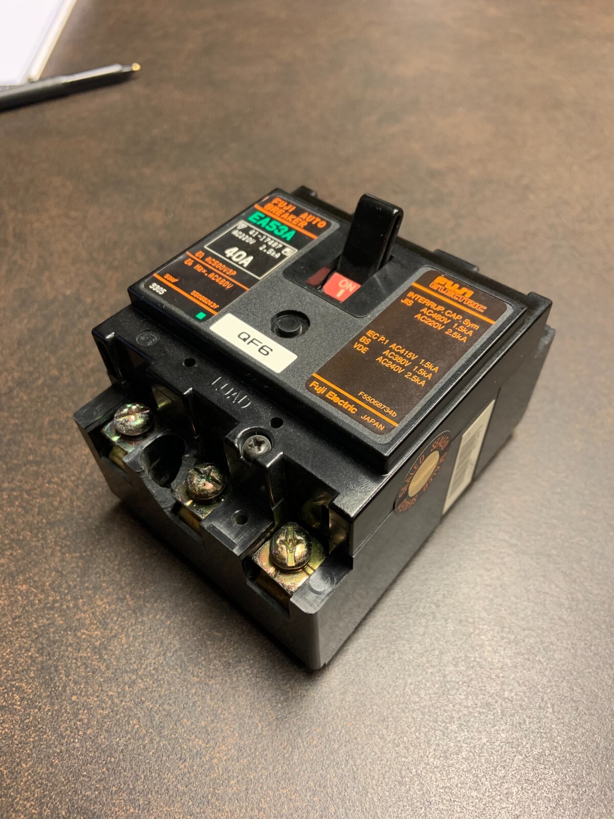 Fuji EA53A Auto Breaker 40A, AC 220V 2.5kA | eBay