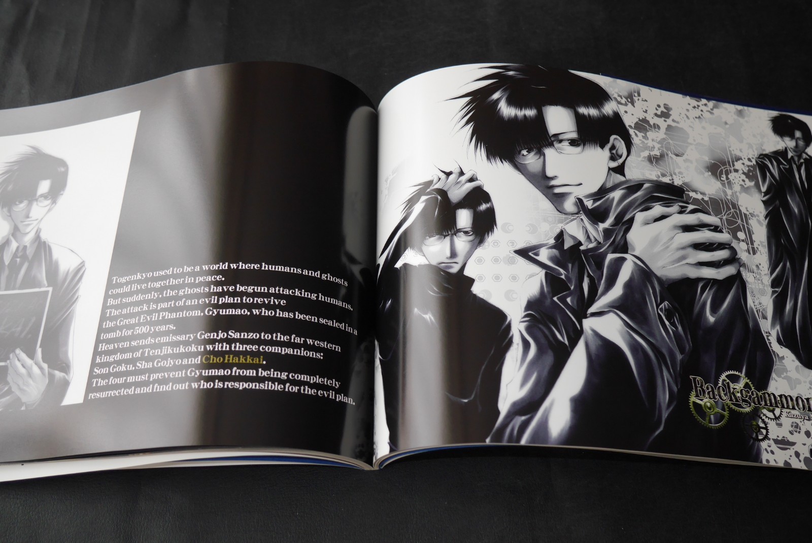 JAPAN Kazuya Minekura Art Book: Backgammon-Remix (Saiyuki etc. Art Book) | eBay