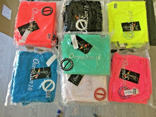 Sublime 1 Pareo Woman With Curl D Clip Rhinestone One Size Fluorescent ...