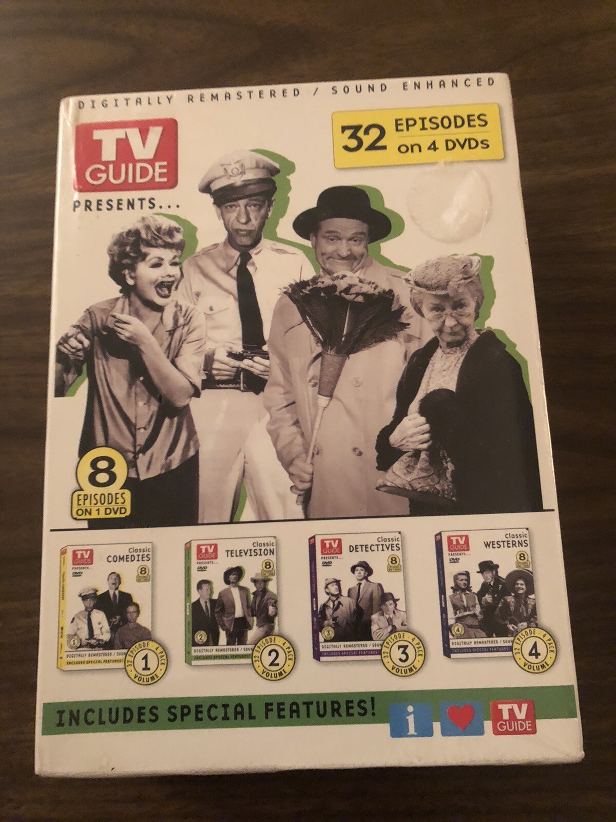 TV Guide Presents 32 Episodes (4-DVD Set) Classic TV *Brand New* | eBay