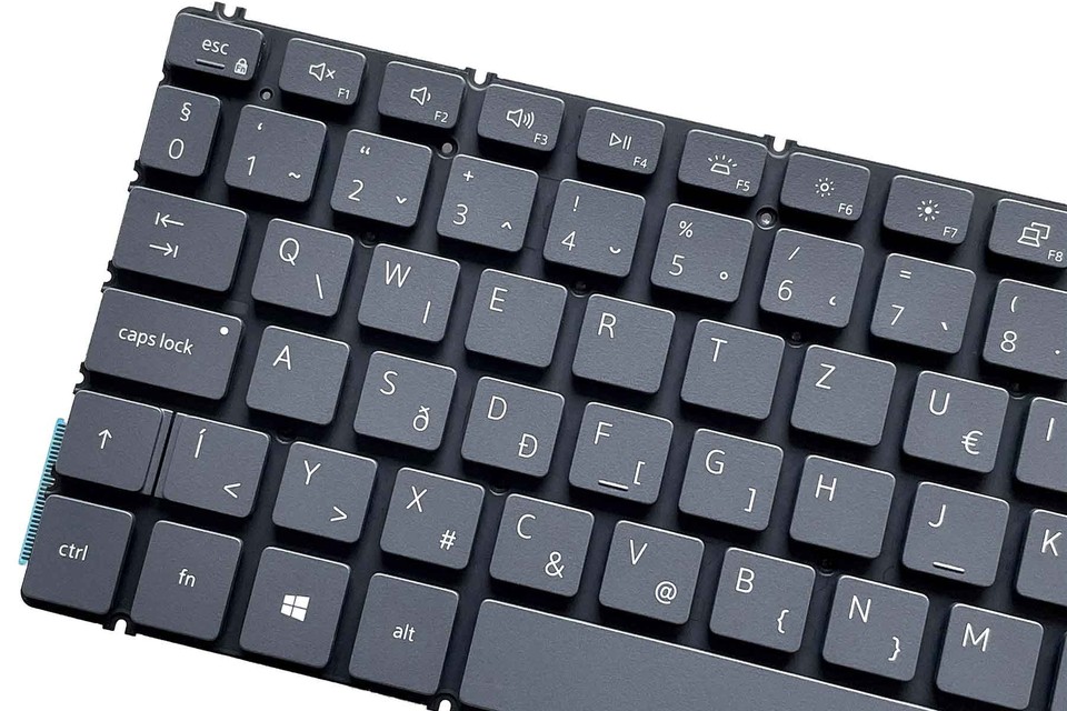 Backlit Hungarian Keyboard for Dell Vostro 3500 3501 7500 7590 P90F ...