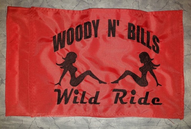 Personalized WILD RIDE ATV FLAG great 4 Jeeps UTV Trike Bikes. Fits all ...