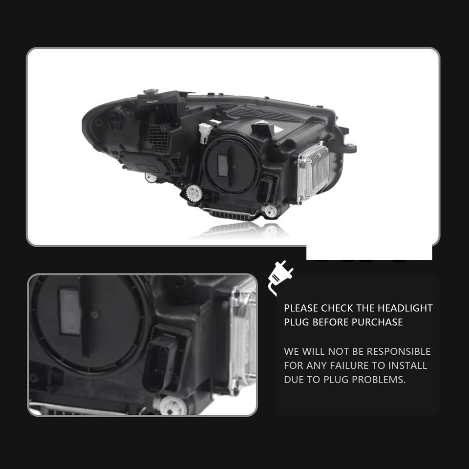 For Benz CLS Headlight C257 W257 2018-2023 Full LED Projector Front DRL ...