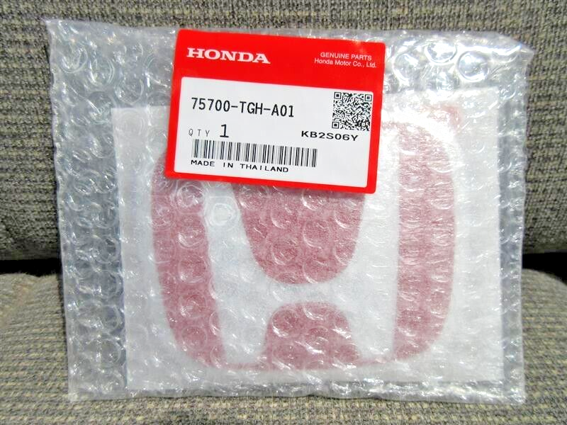 Honda Genuine Civic Type R FK8 Front Emblem Badge Red 75700-TGH-A01 OEM ...